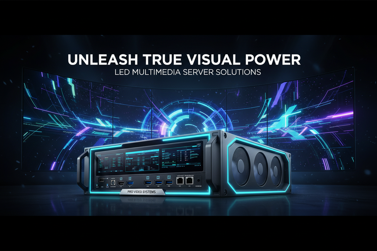 LED Multimedia Server – LED Controller Store