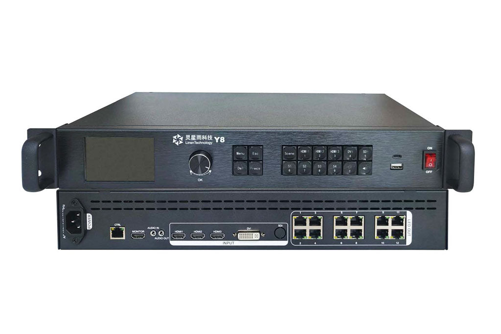 Linsn Real 4K Series LED Display Controller X8000 LED Video Processor ...