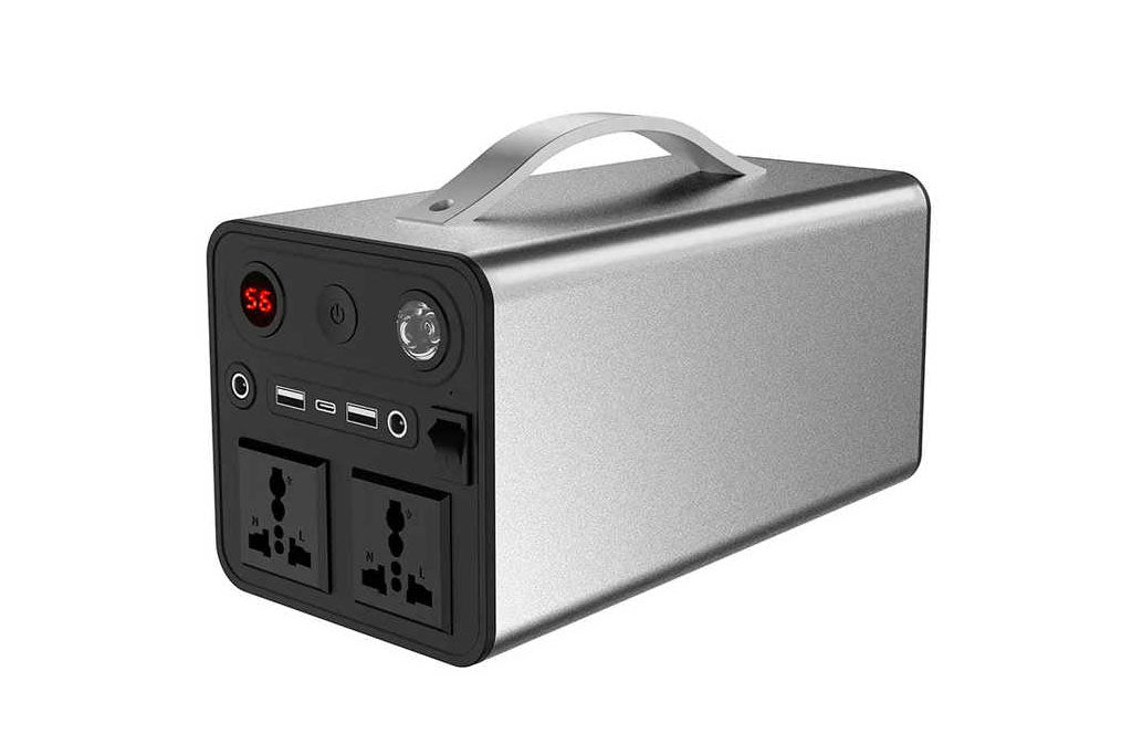 Portable power station generator 300W power banks portable solar emerg ...