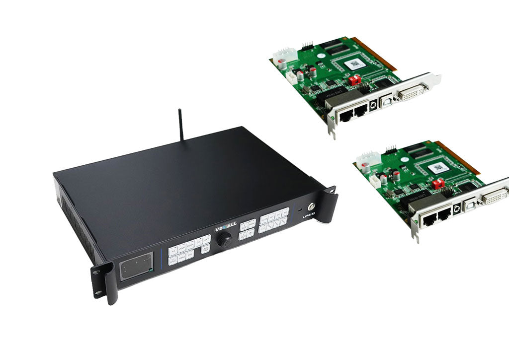 2-in-1 LED Video Processor VDWall LVP615 with Linsn TS802D LED Video C ...