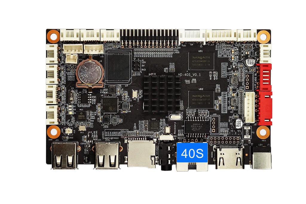Huidu LCD Smart Motherboard HD-40 LCD Multimedia Card LCD Display Cont ...
